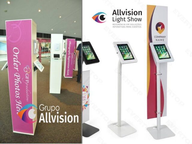 ALUGUEL DE TOTEM DIGITAL INTERATIVO TOUCH SCREEN